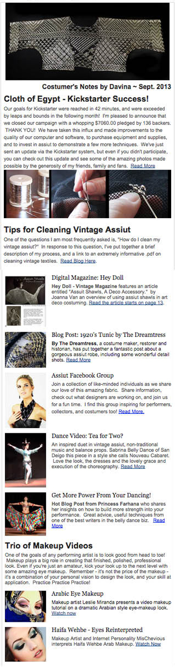 Sample Dance Newsletter