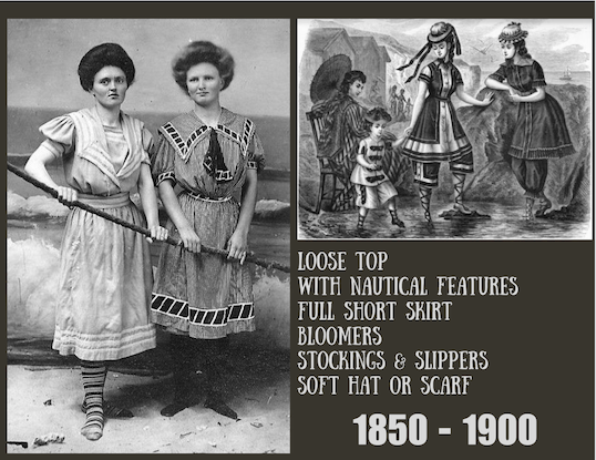 Theatrical Victorian Bathing Attire - Part 1 - Studio Davina